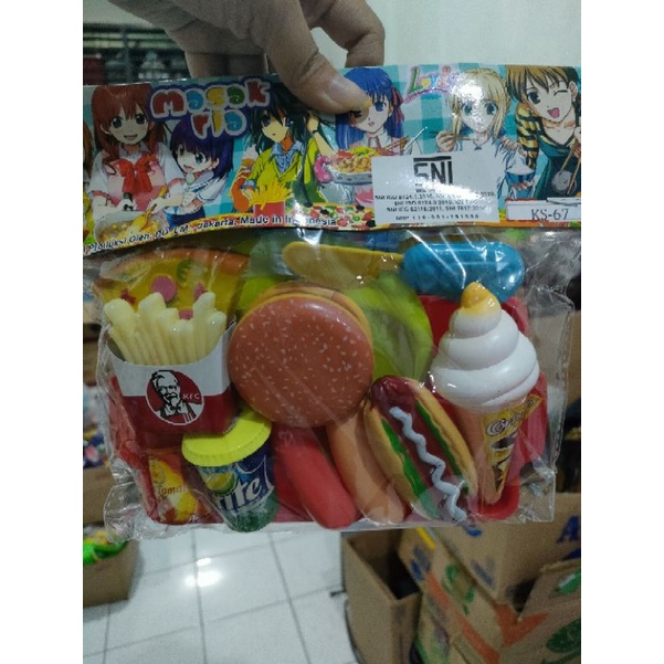 Jual Mainan anak memasak burger udang | Shopee Indonesia