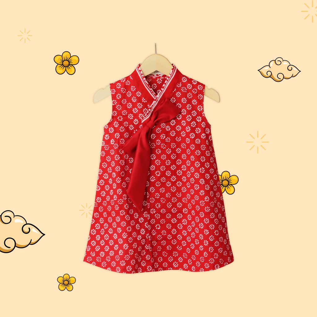 Jual Lunar Dress Pita Anak /Imlek Outfit/Imlek Dress/Cheongsam Dress ...