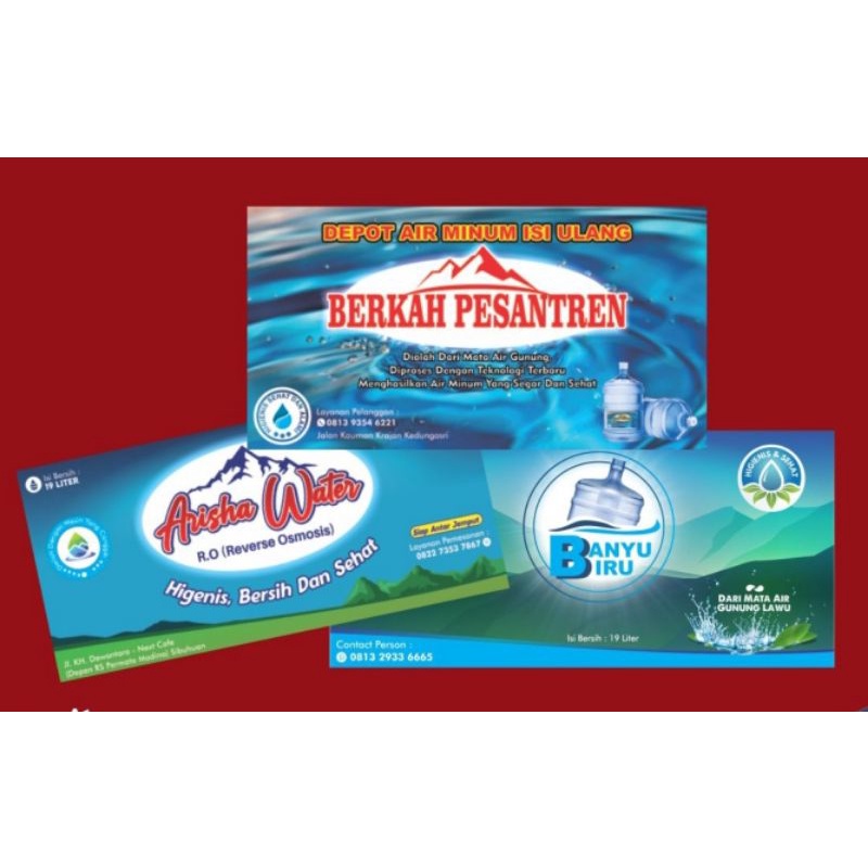 Jual STIKER GALON ISI ULANG ANTI AIR - SOLDIMPRO | Shopee Indonesia