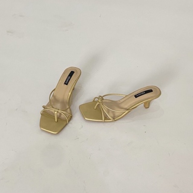 Jual Inka Heels in Gold | Shopee Indonesia