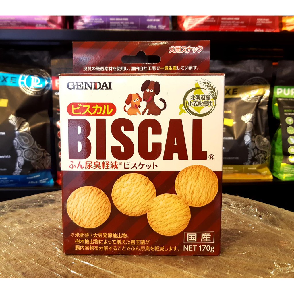 Jual Biscal Dog Food 170gr / Biskuit Dogy Biscal | Shopee Indonesia