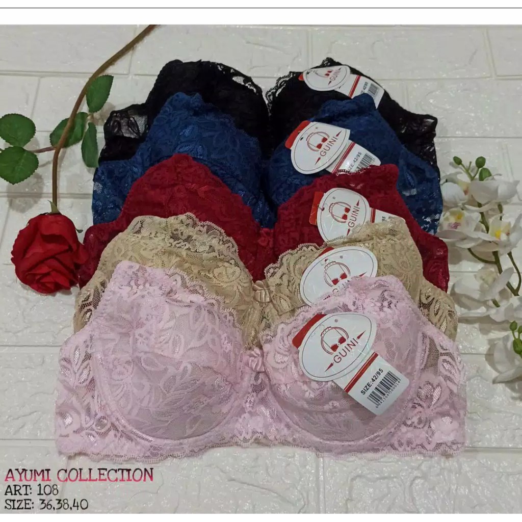 Jual Bra BH Fashion Wanita Bra Cantik | KAWAT | RENDA | TANPA BUSA | GN ...