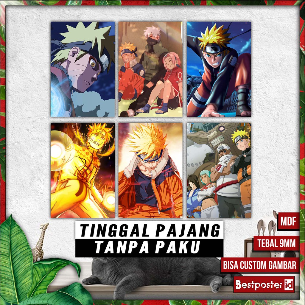 Jual Poster NARUTO Frame Kayu ANIME MDF 015 | Shopee Indonesia