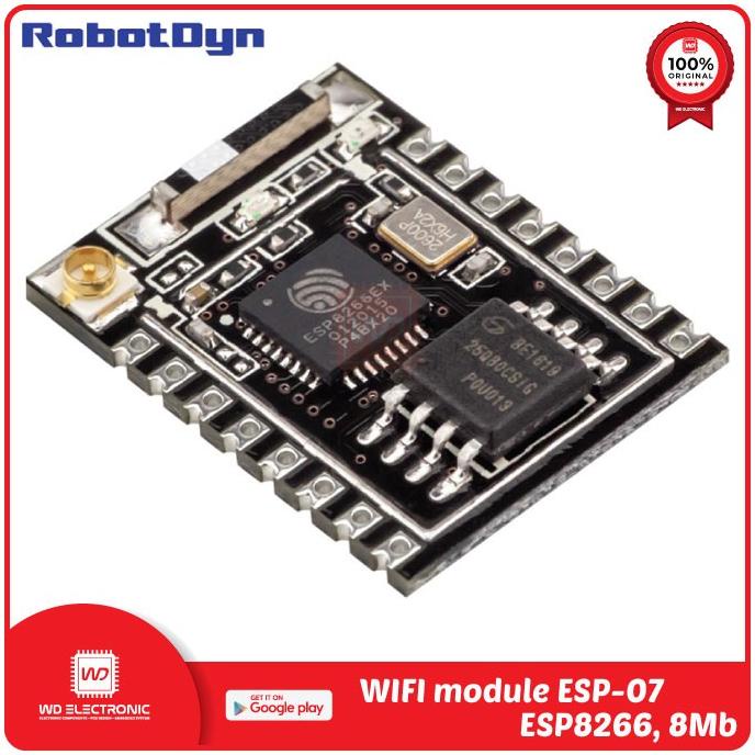 Jual RobotDyn ESP-07 ESP 07 WIFI module ESP8266 8 Mb from RobotDyn easywa53 Diminati Banget ...