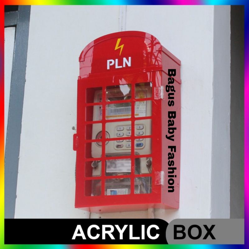 Jual Box Meteran Listrik PLN Token Prabayar Besar Dekorasi Dinding ...