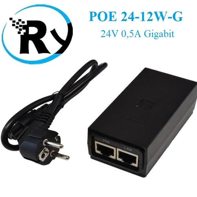 Jual Ubiquiti Poe 24-12W-G 24V 0,5A Gigabit Poe-24V - Black | Shopee ...