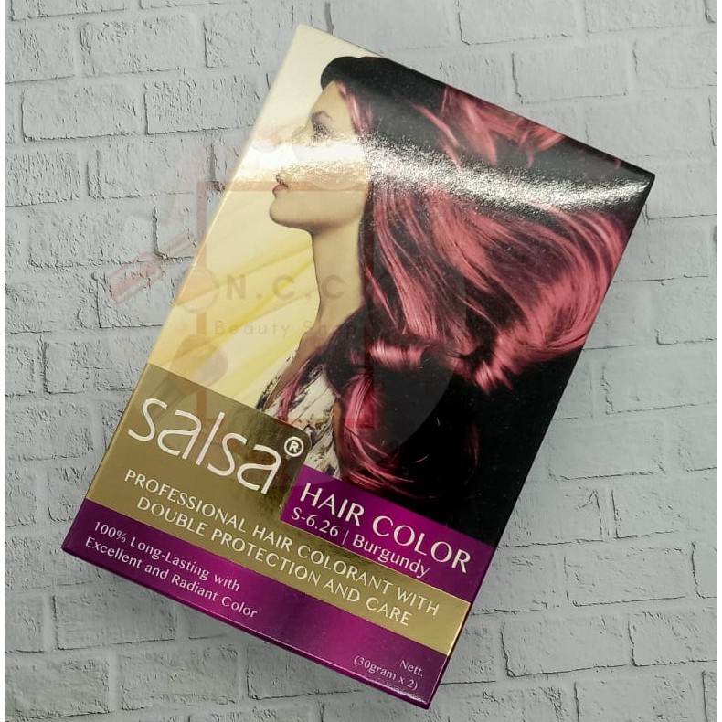 Jual * NCC * SALSA Hair Color Semir Pewarna Rambut Bleaching Black ...