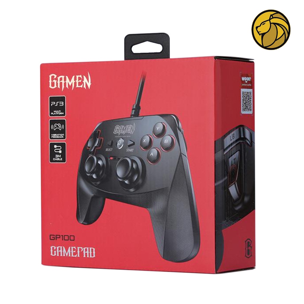 Jual Gamepad Gaming Gamen GP100 For Gamer Universal Wired With Dual ...