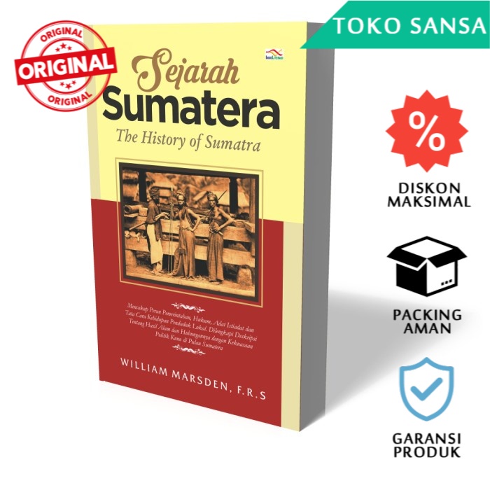 Jual ORIGINAL - Sejarah Sumatera, The History Of Sumatra - Indoliterasi ...