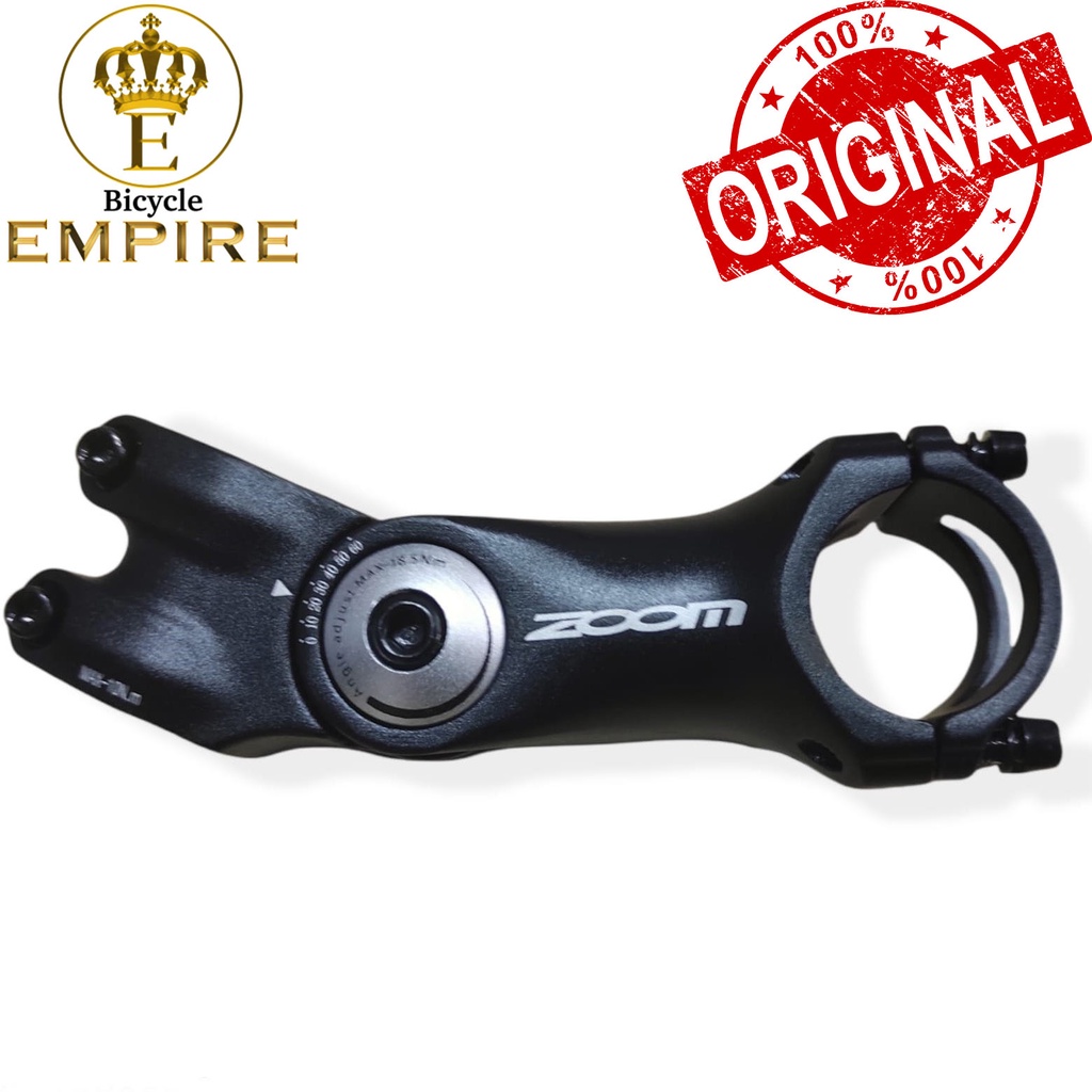 Jual Stem Sepeda MTB Zoom Adjustable Oversize TSA299 Bicycle Empire ...