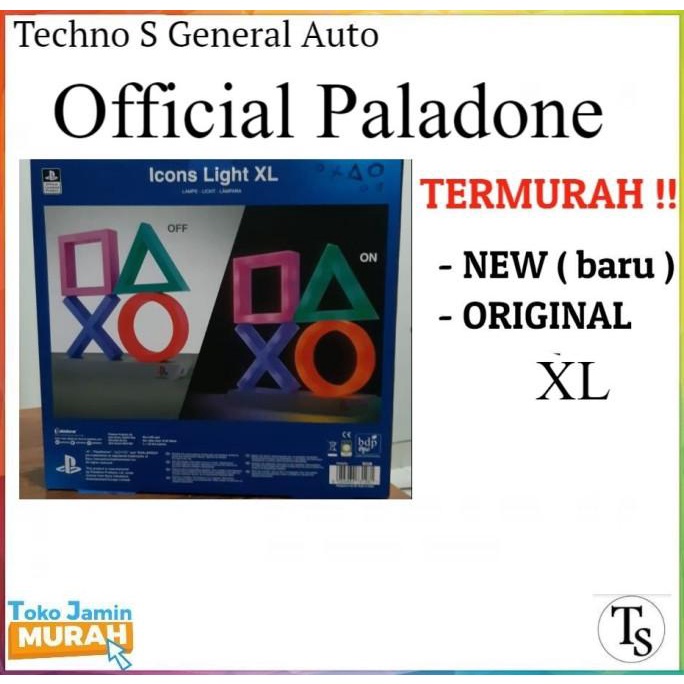 Jual PS4 Icon Light XL / PS5 Icons Light / Playstation Lampu hias ...