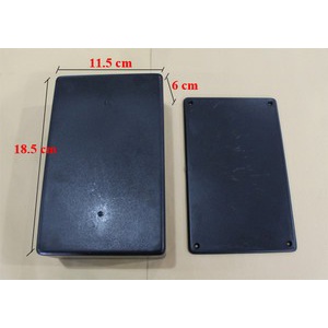 Jual Box plastik / Kotak plastik ukuran 11.5cm (p) x 18.5cm (l) x 6cm ...