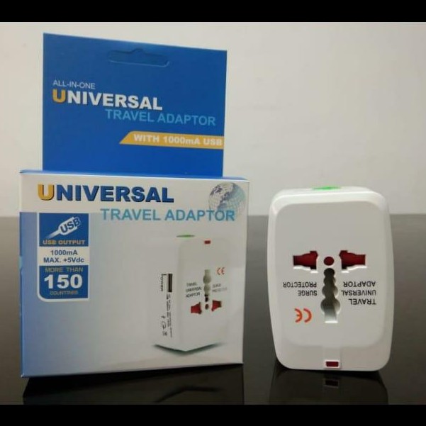 Jual [300gr] E070 | UNIVERSAL TRAVEL ADAPTER / COLOKAN STOP KONTAK ...