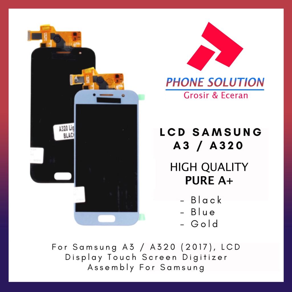 Jual LCD Samsung A3 / LCD Samsung A320 2017 Fullset Touchscreen ...