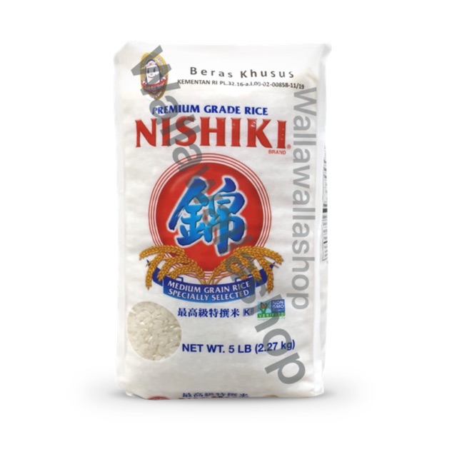 Jual NISHIKI Super Premium Grade Rice! BERAS KUALITAS TERBAIK - 2.27 Kg ...