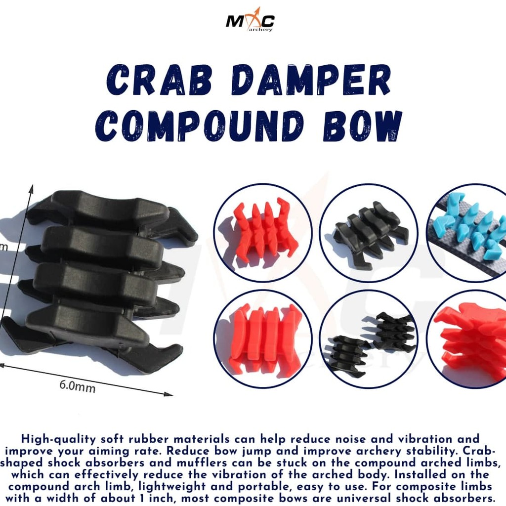 Jual DUMPER COMPOUND damper string busur compound panah panahan murah ...