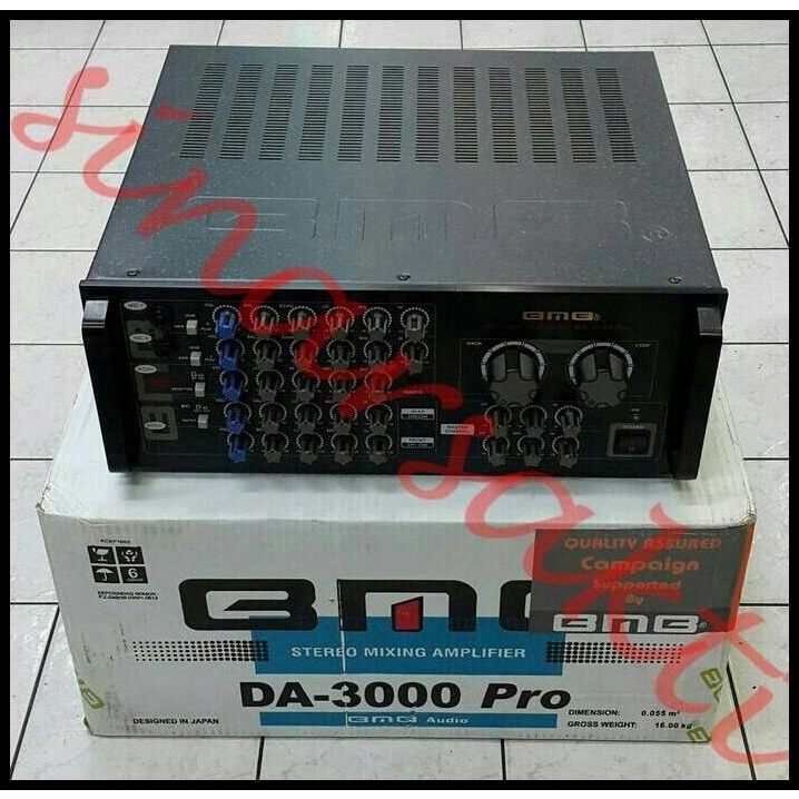 Jual Ampli Mixer Bmb Da 3000 Pro ( 4 Channel ) | Shopee Indonesia