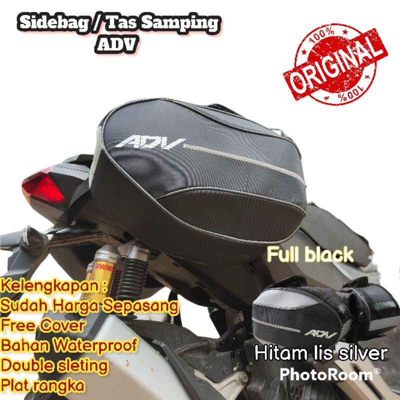 Jual Tas Motor Samping ADV Original Sidebag Bagasi Motor Touring ...