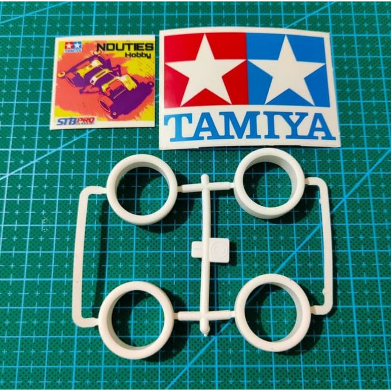 Jual Ban Hard diameter medium putih ORIGINAL TAMIYA | Shopee Indonesia