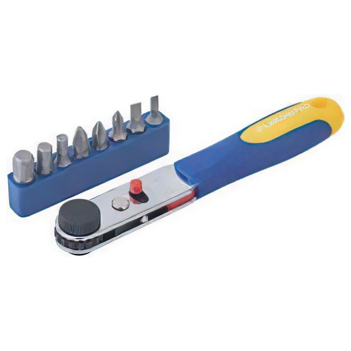 Jual OBENG RACHET INSERT RATCHET SCREWDRIVER 9 PCS BITS | LAKONIPRO ...