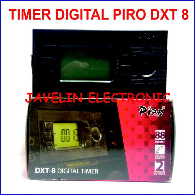 Jual LJD Timer Digital Piro DXT 8 / DXT8 untuk Ampli Walet DC DXT-8 | Shopee Indonesia