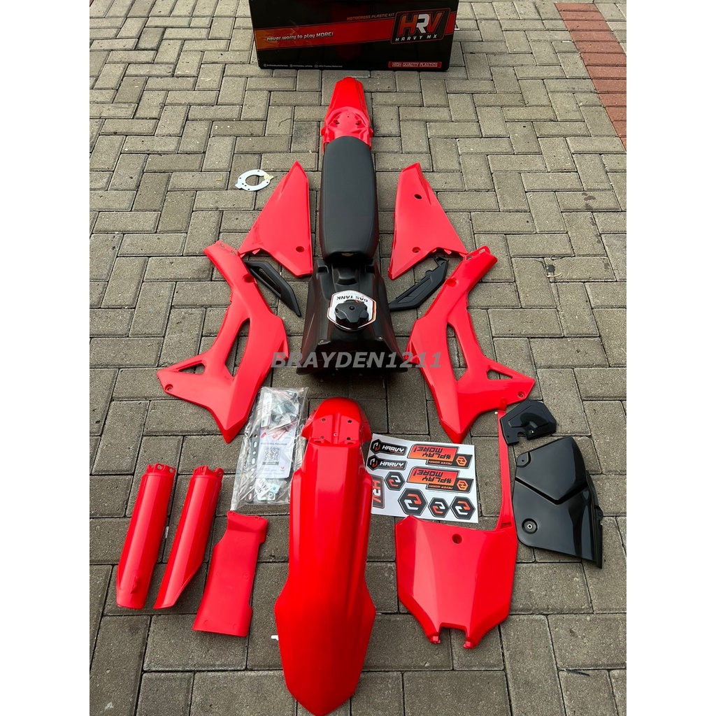 Jual BODY FULL SET KOMPLIT HONDA CRF 450-BODY SET TANGKI DAN JOK CRF 150 / body set crf 450 pnp ...