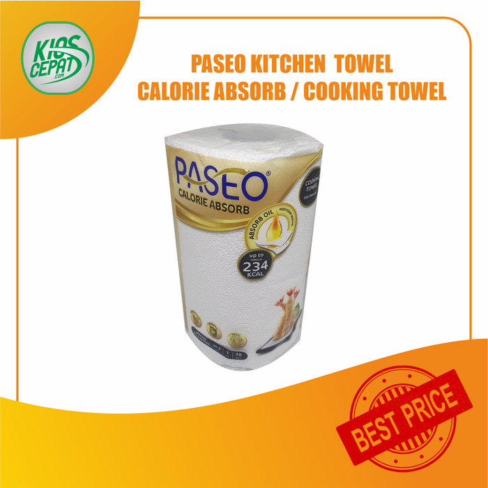 Jual Tissue PASEO Kitchen Towel Luxuriously Soft (TISU DAPUR) | Shopee ...