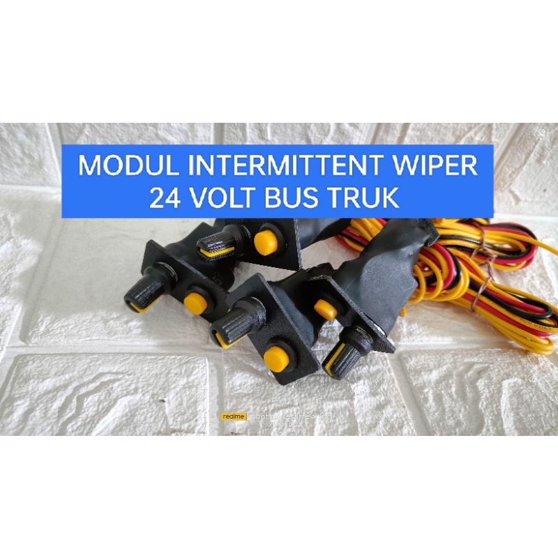 Jual MODUL INTERMITTENT WIPER BUS TRUK 24 Volt HINO PS DYNA ISUZU ...