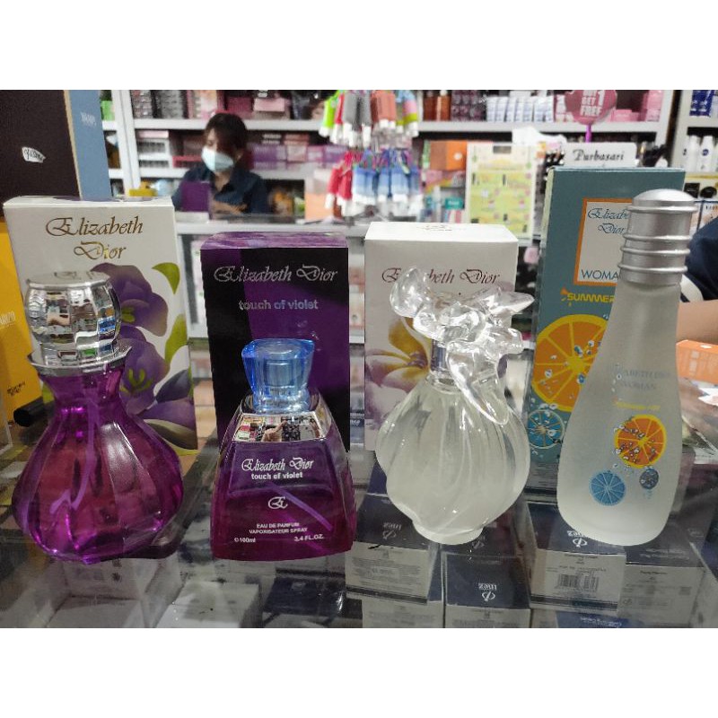 Jual Elisabeth Dior perfume touch of violet | Elisabeth dior forever ...
