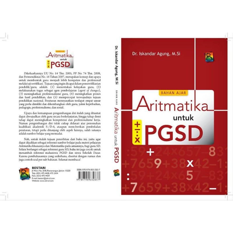 Jual Buku Aritmatika untuk PGSD - Arita Marini - Iskandar Agung ...