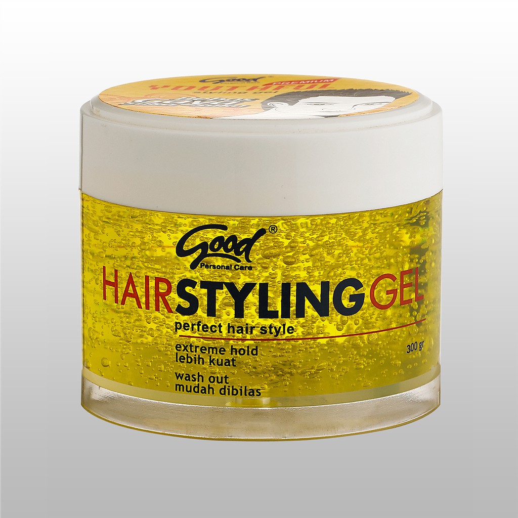 Jual GOOD HAIR STYLING GEL YOUTHFUL ( YELLOW ) 300GR | Shopee Indonesia