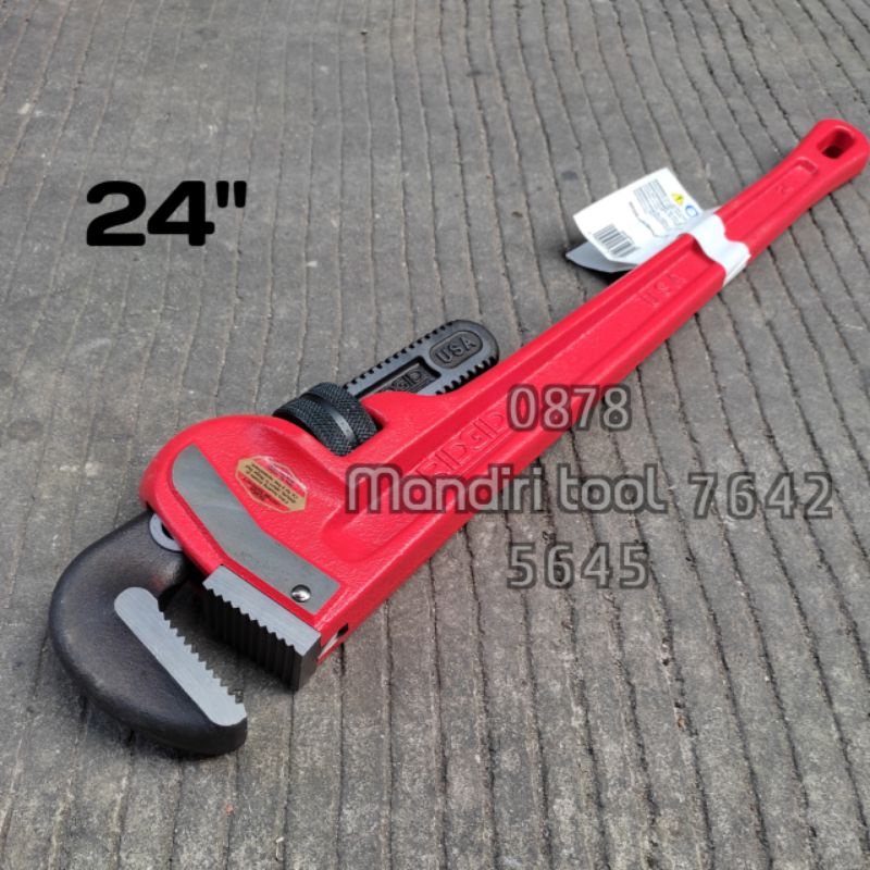 Jual Kunci Pipa RIDGID 24"/Wrench Ridgid Original Usa | Shopee Indonesia