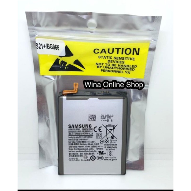 Jual Baterai SAM S21+ S21 plus EB-BG966ABY | Shopee Indonesia