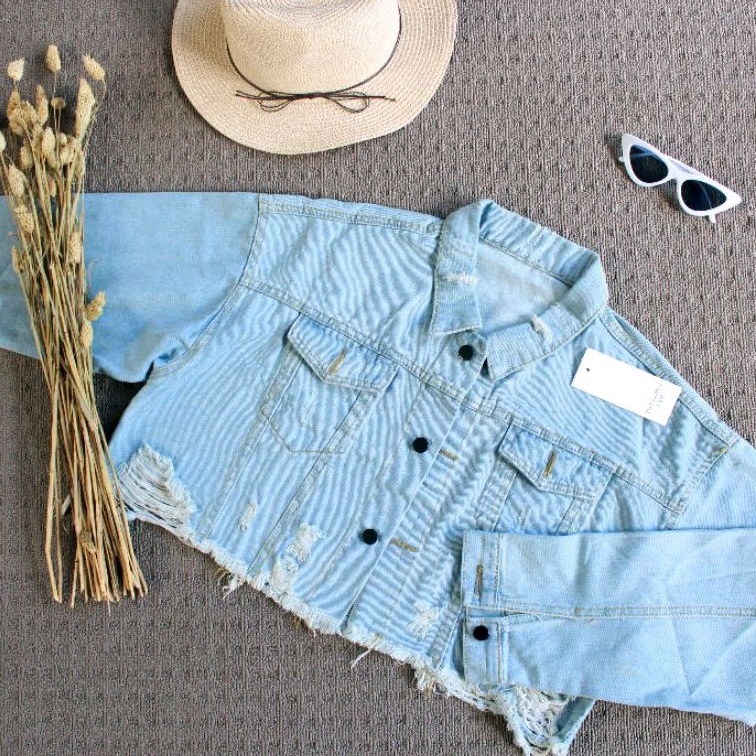 Jual Dayeon Jeans (outer jeans/ denim jacket/ jaket jeans/ denim outer ...