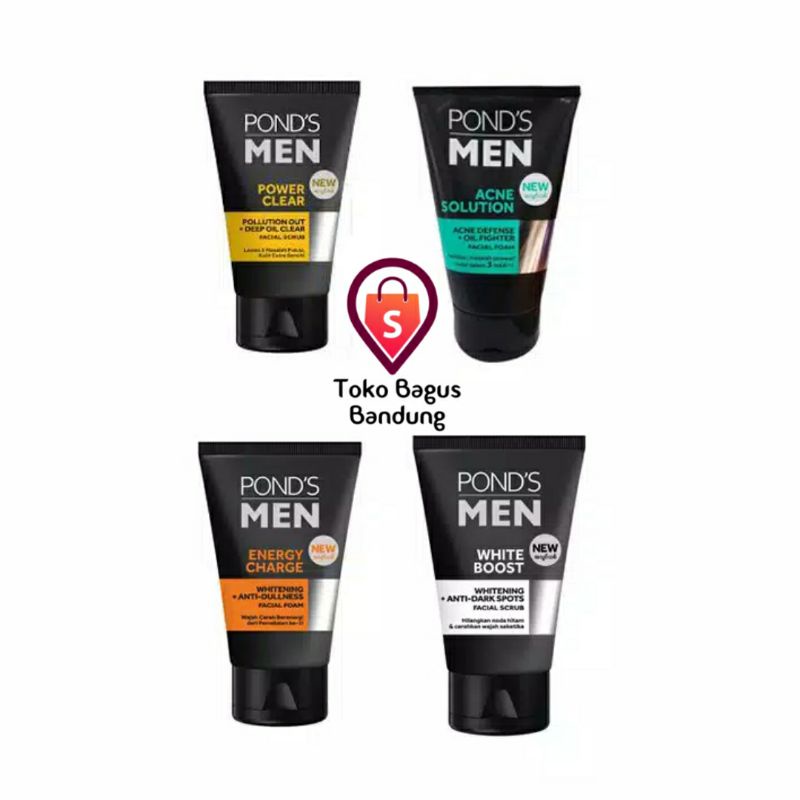 Jual Ponds Men Pencuci Wajah Pria 100gr | Shopee Indonesia