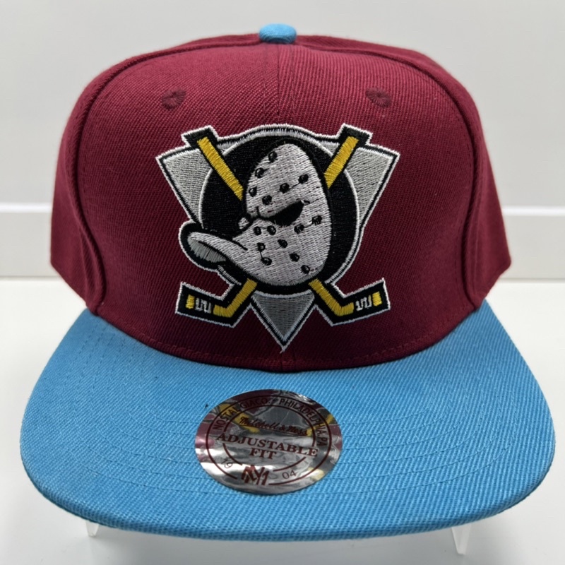 Jual Topi Snapback Mighty Ducks Bebek Mitchell & Ness Visor Hijau ...