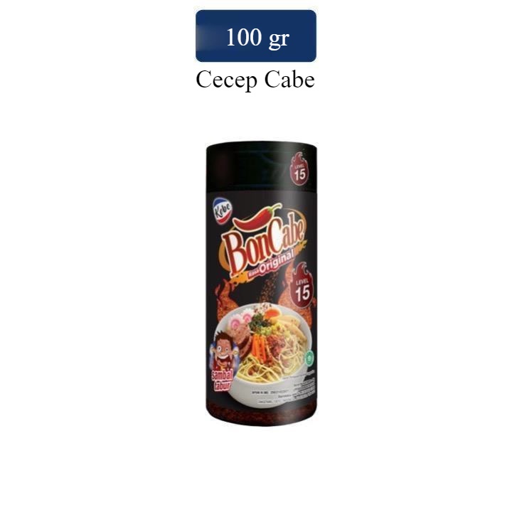 Jual Cecep Cabe Sambal Tabur Original (Lv 15) Botol 100 gr | Shopee ...