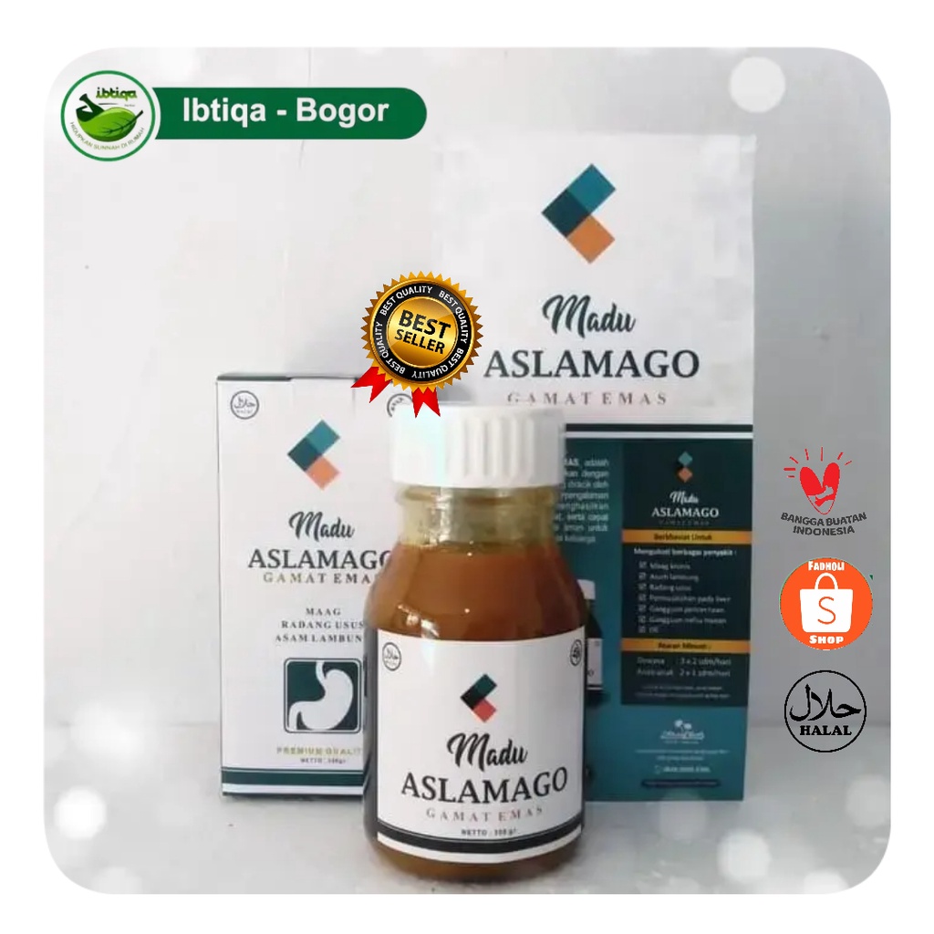 Jual COD Madu ASLAMAGO Gamat Emas Solusi Masalah Lambung - Obat Maag dan Asam Lambung Dijamin ...