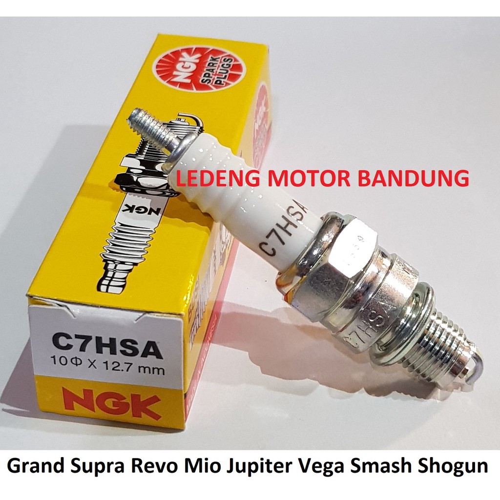 Jual Busi NGK C7HSA Motor Grand Supra Revo Mio Jupiter Vega Smash ...