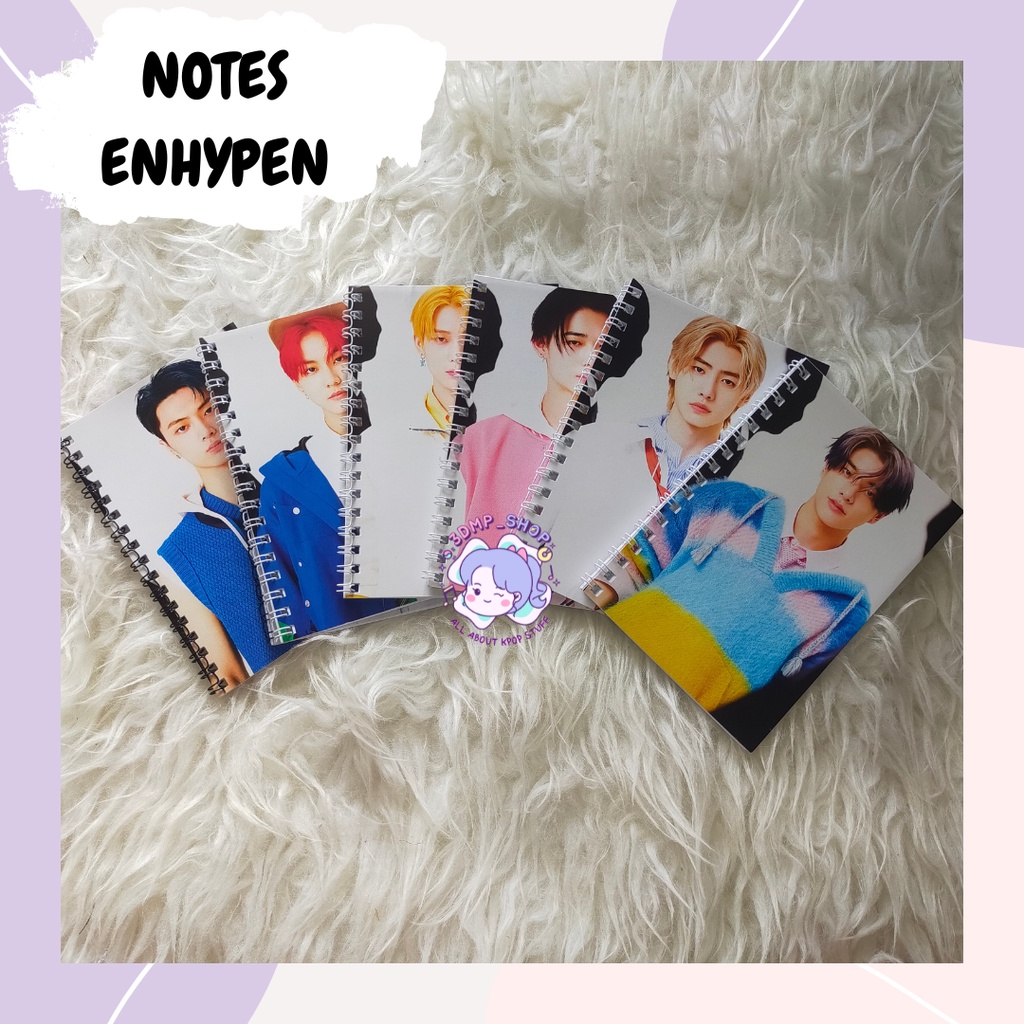 Jual NOTES ENHYPEN member a6 a5 | Shopee Indonesia