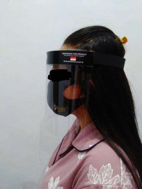 Jual Face shield / Faceshield / BAHAN PVC TEBAL | Shopee Indonesia