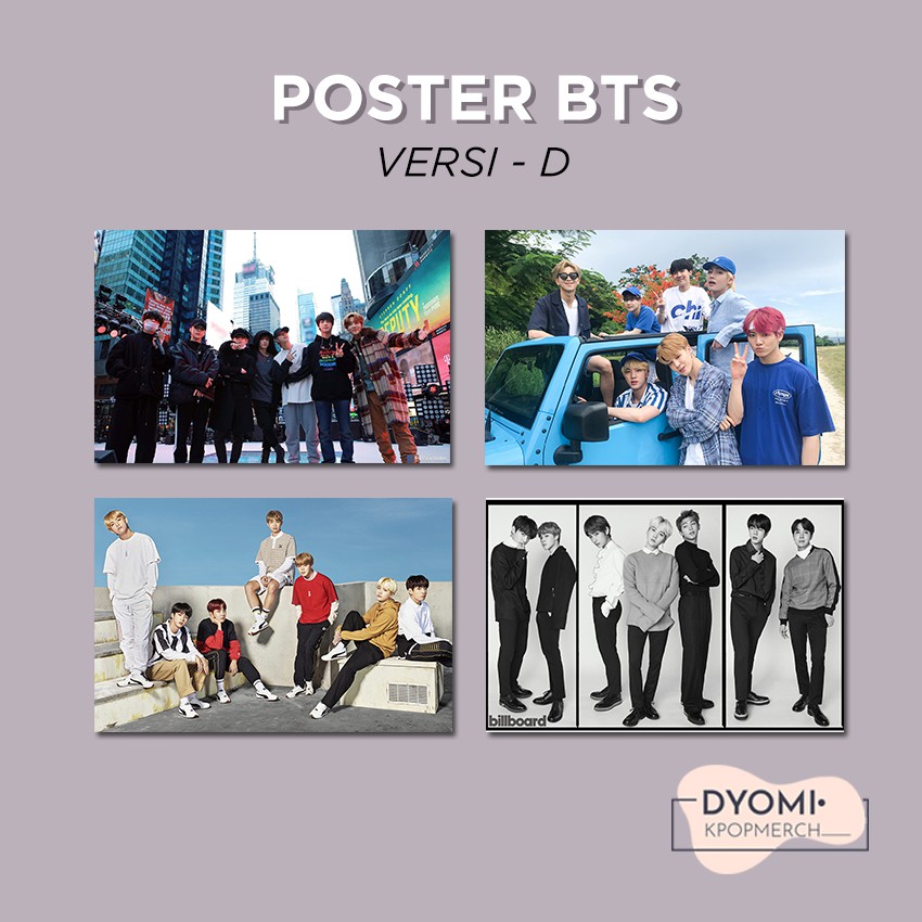 Jual POSTER BTS, POSTER KPOP, V TAEHYUNG, JIMIN, RM, SUGA, J-HOPE, JIN ...