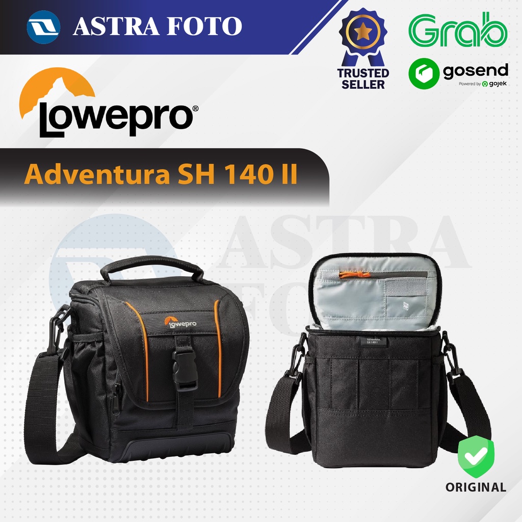 Jual Lowepro Adventura SH 140 II - Tas Kamera DSLR Mirrorless - Original | Shopee Indonesia