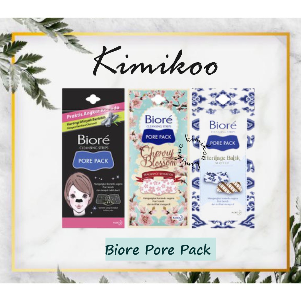 Jual BIORE Pore Pack Package | Shopee Indonesia