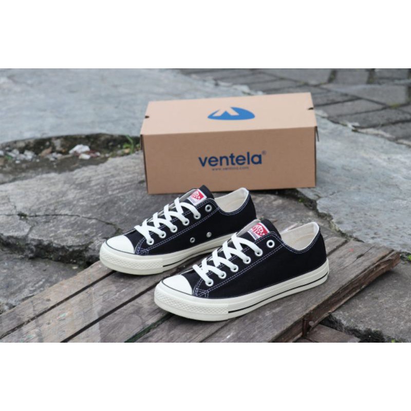 Jual Sepatu Ventela Ethnic Low Black Natural 100% Original Sepatu Kasual Sepatu Sekolah | Shopee ...