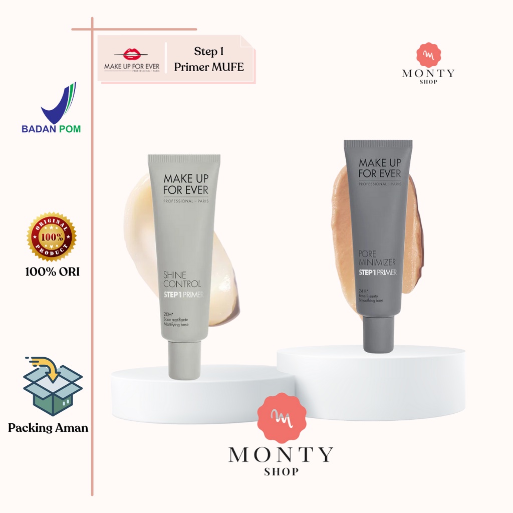 Jual Step 1 Primer Mattifying Smoothing full size 30ml, travel size ...