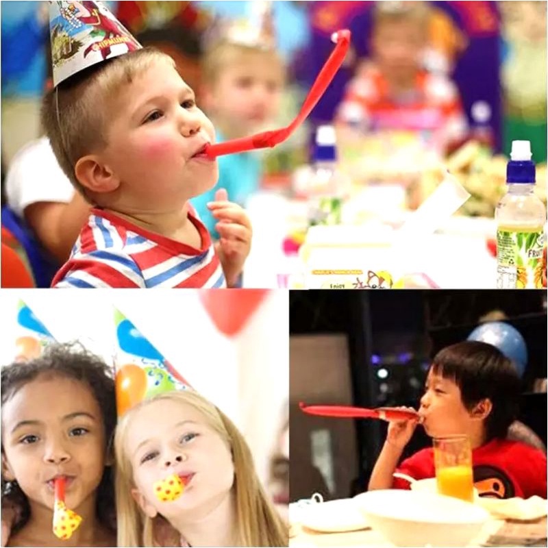 Jual Terompet lidah 5 pcs terompet lidah terompet ulang tahun terompet ...