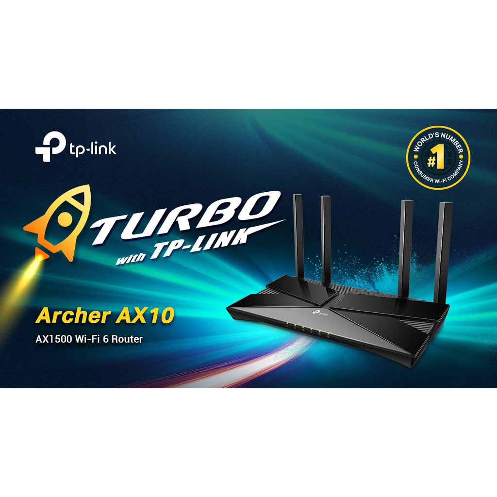 Jual tp-link Archer AX10 AX1500 Wi-Fi 6 Router Next gen | Shopee Indonesia