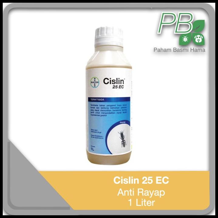 Jual Cislin 25 Ec - Anti Rayap - Bayer - Pembasmi Rayap - 1 Liter | Shopee Indonesia