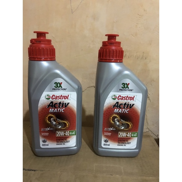 Jual Oli Castrol Active 20w-40 matic | Shopee Indonesia